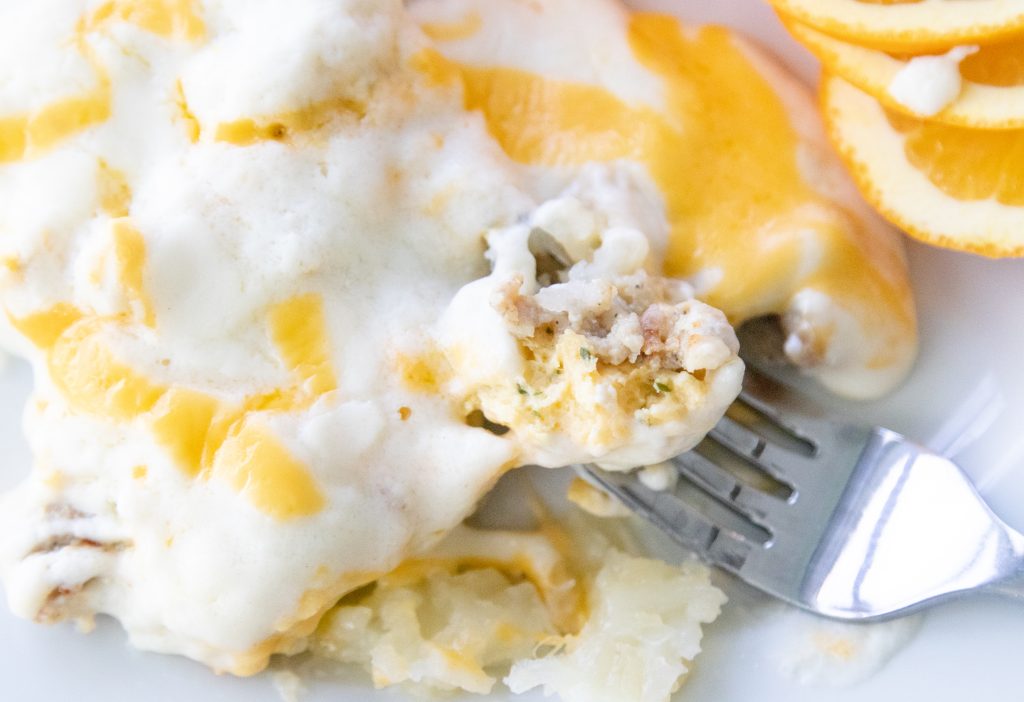The Best Ever Gold Rush Breakfast Casserole - Small Town Scratch