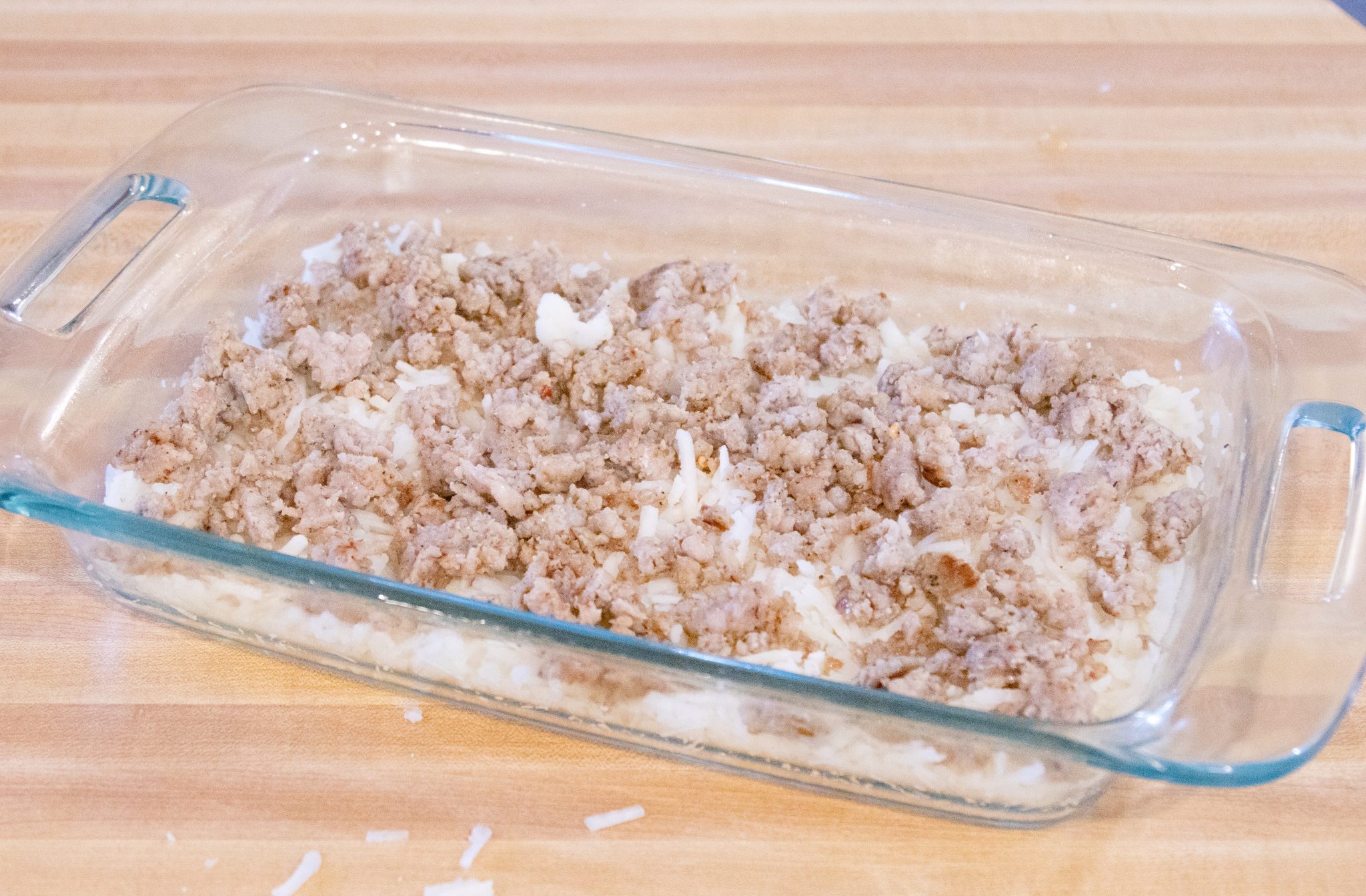 The Best Ever Gold Rush Breakfast Casserole - Small Town Scratch