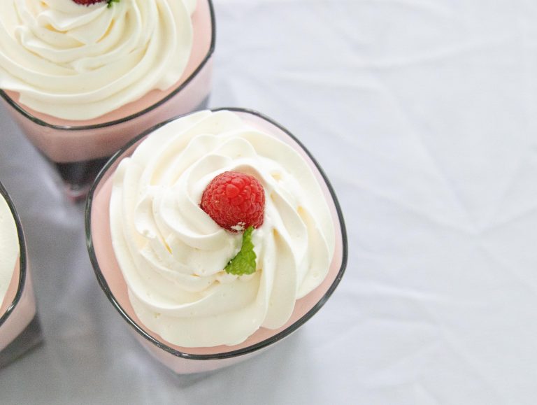 Easy Individual Raspberry Jello Dessert Cups Recipe - Small Town Scratch