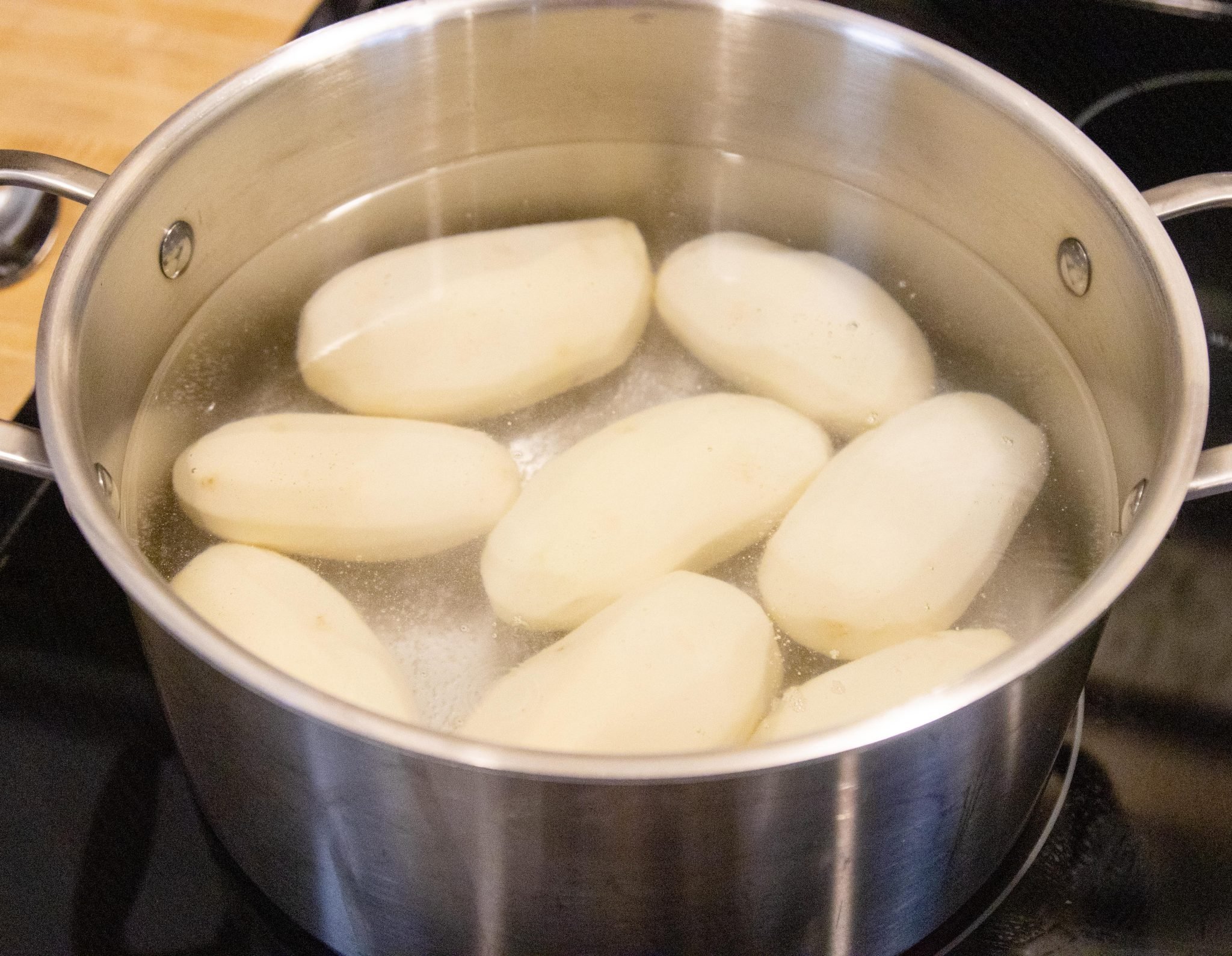 Cheesy Shredded Potluck Potatoes - From Scratch Recipe - Small Town Scratch