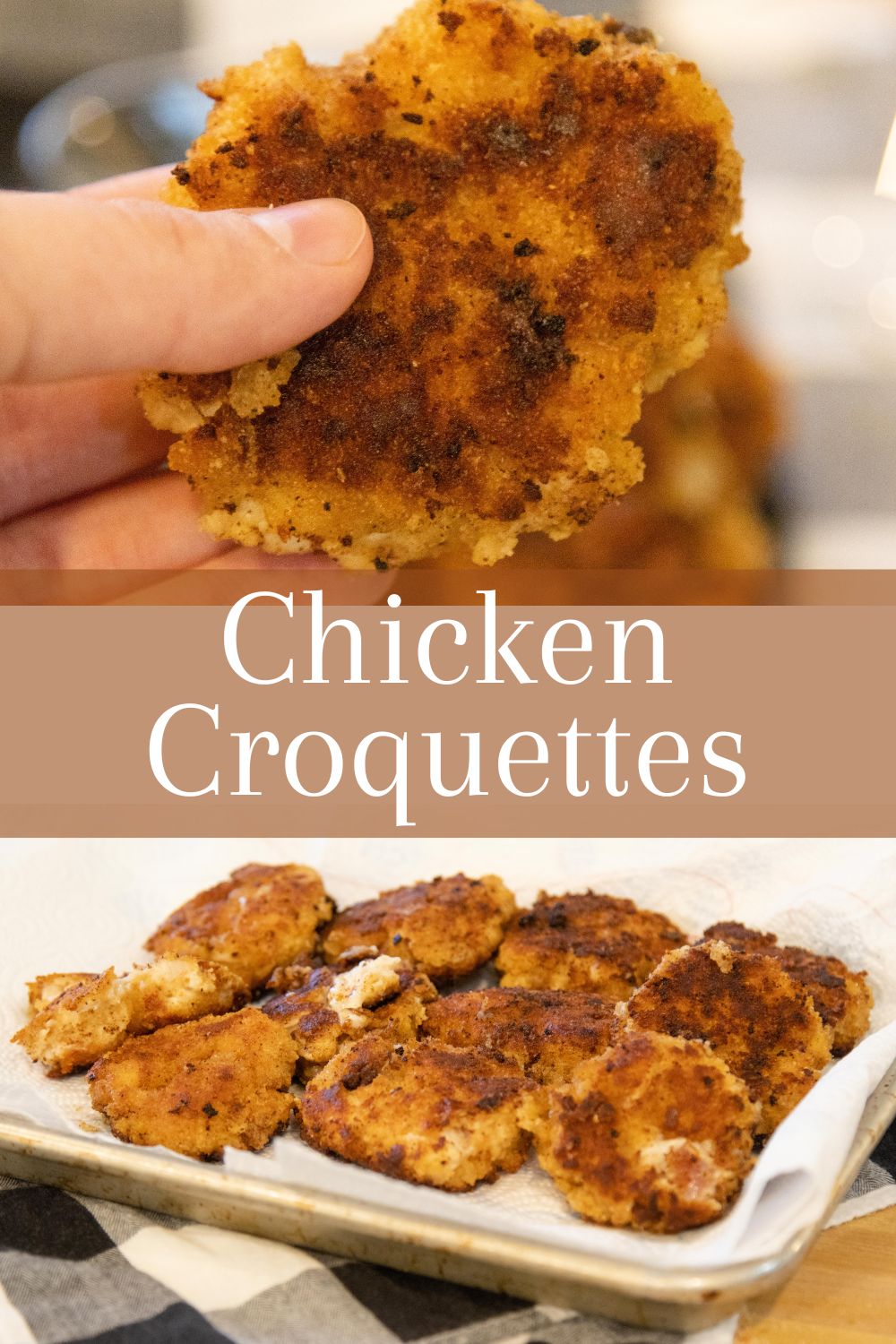 Crispy Chicken or Turkey Croquettes Recipe - Small Town Scratch
