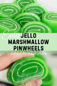 Easy Jello Marshmallow Pinwheels - Green Version - Small Town Scratch