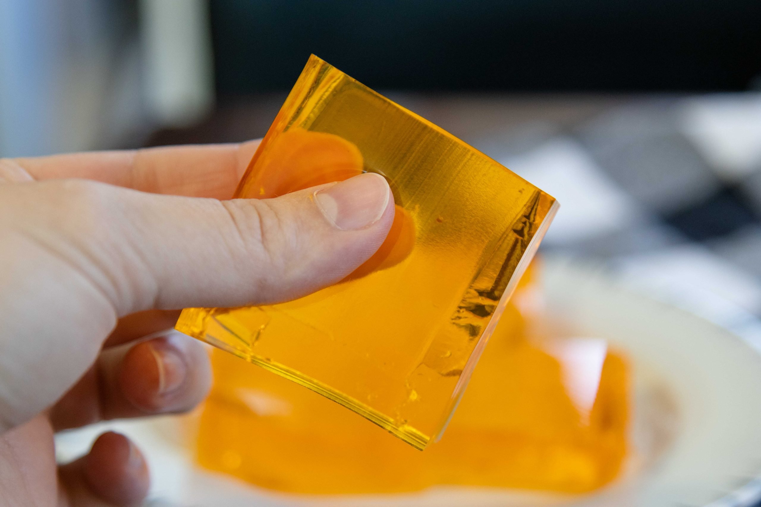 Fun and Easy Apricot Finger Jello Recipe - Small Town Scratch