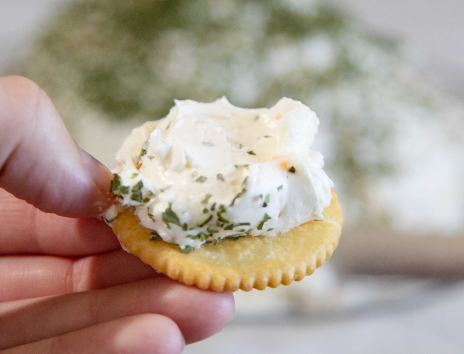 Soft Cheddar Ranch Cheese Ball - Best Easy Recipe - Small Town Scratch