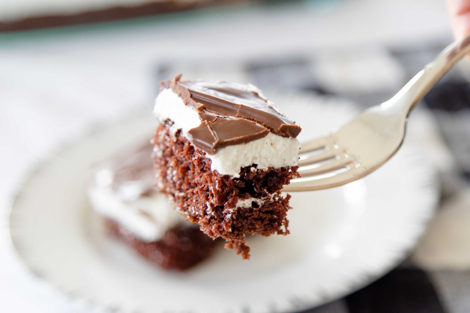 Chocolate Swiss Roll Bars - From Scratch Recipe - Small Town Scratch