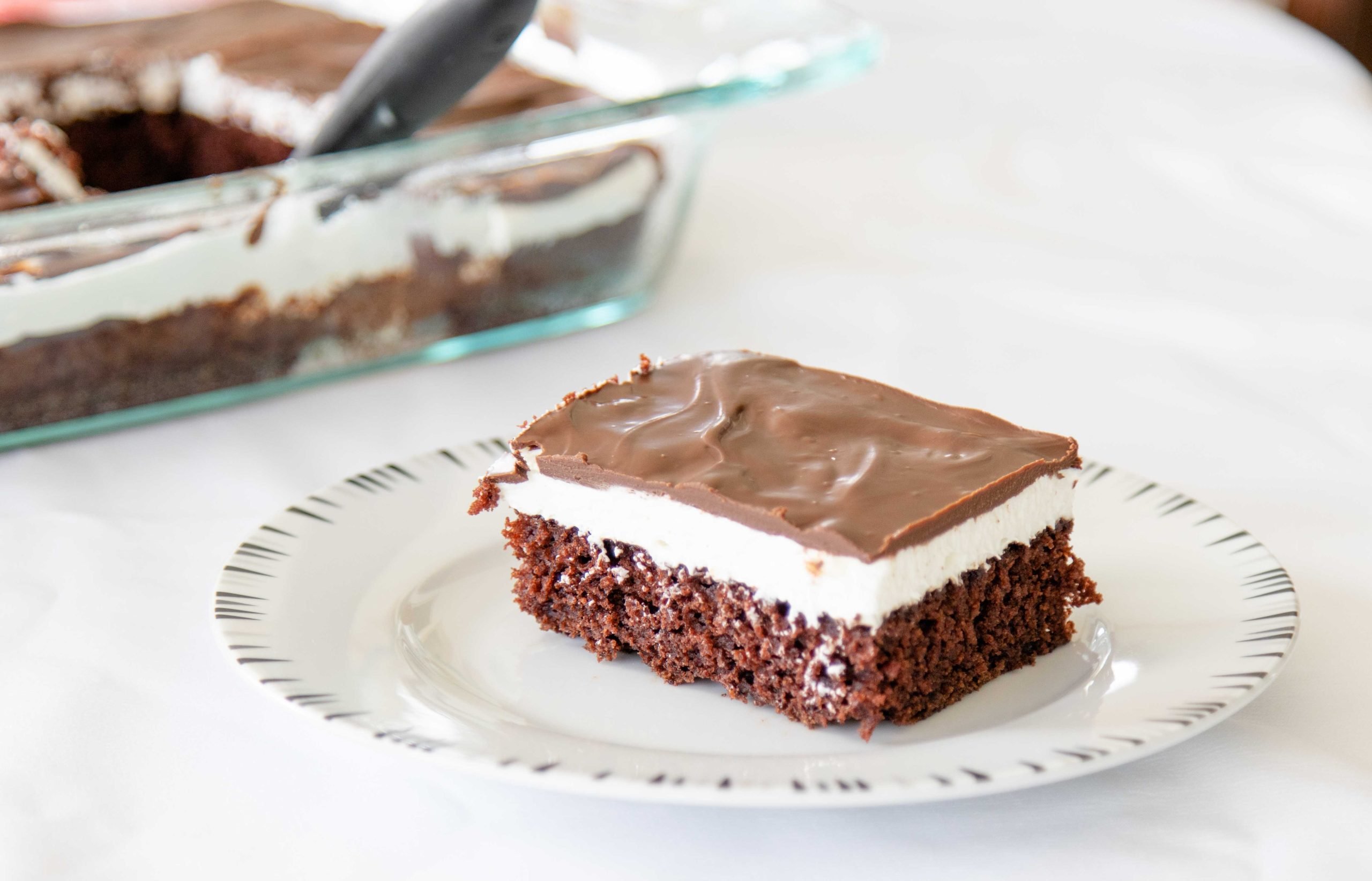 Chocolate Swiss Roll Bars - From Scratch Recipe - Small Town Scratch