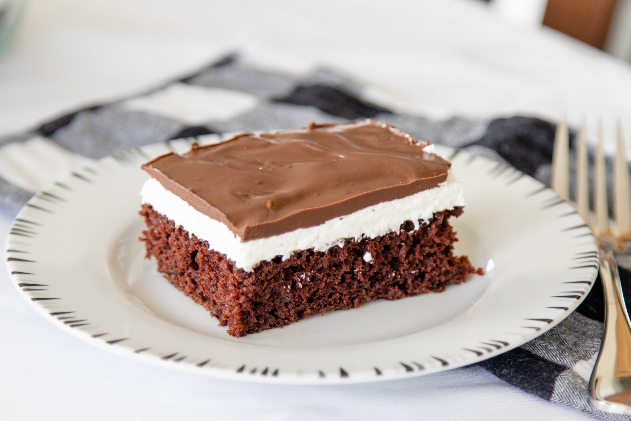 Chocolate Swiss Roll Bars - From Scratch Recipe - Small Town Scratch