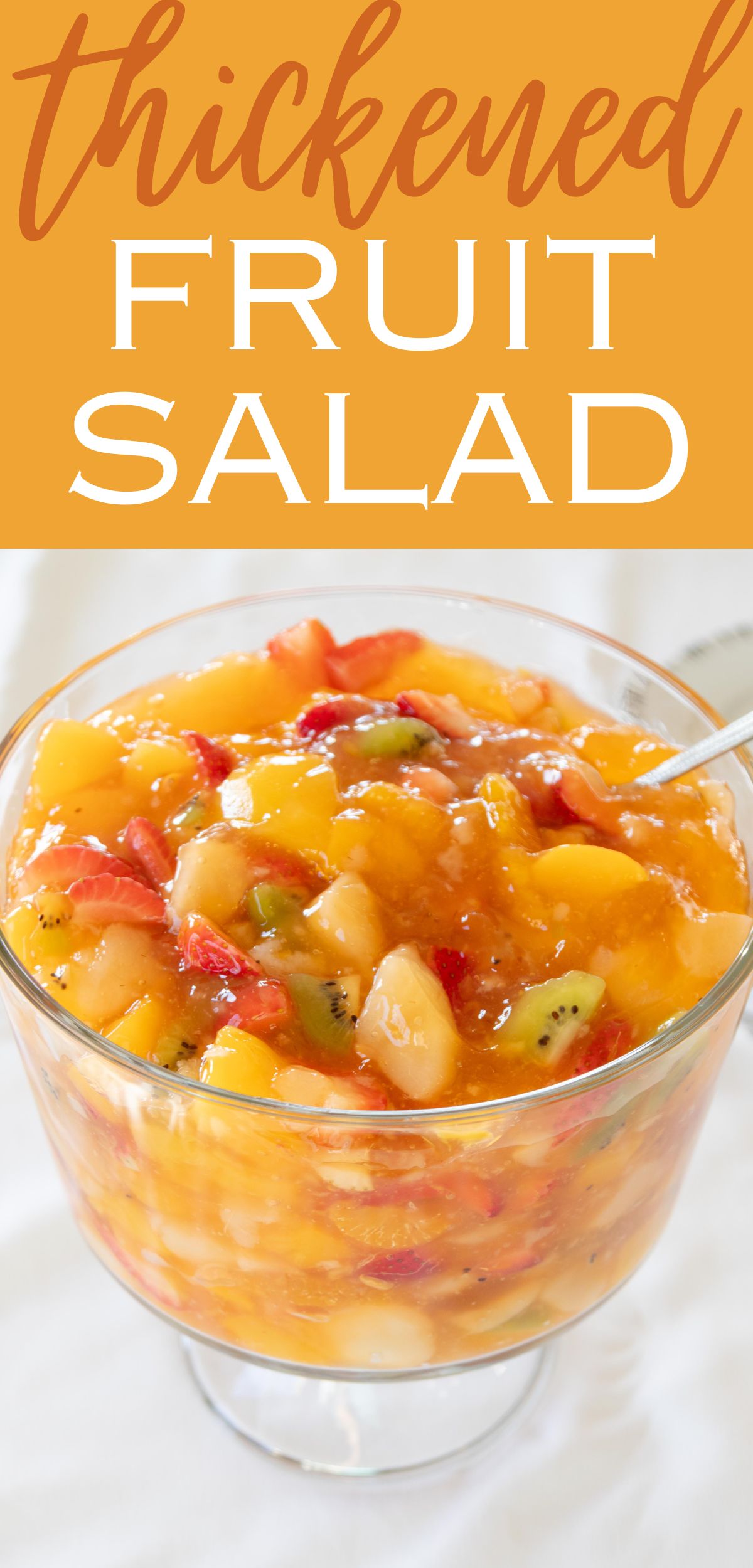 Thickened Fruit Salad - Unique Mennonite Dessert Recipe - Small Town ...
