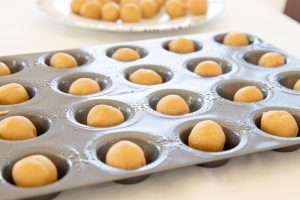 Fudge Puddles (Chocolate Peanut Butter Cookie Cups) - Small Town Scratch