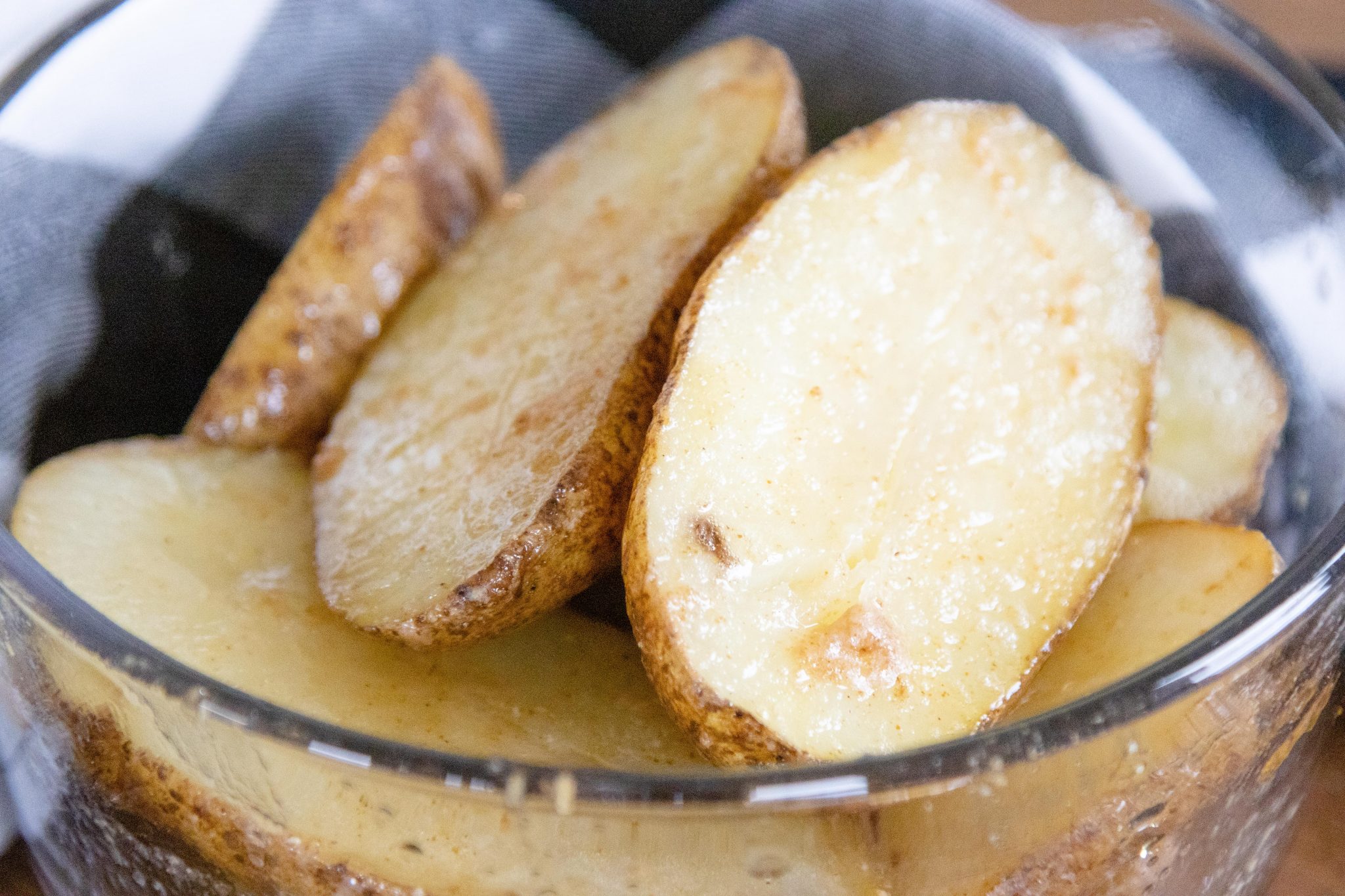 Easy Baked Potato Halves - Quick Baked Potato Recipe - Small Town Scratch