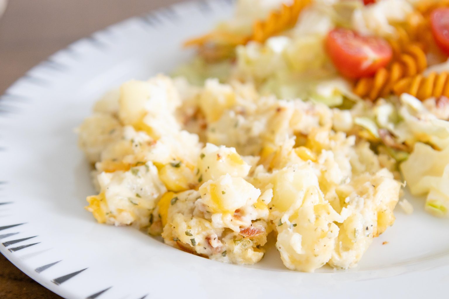 Easy Ranch Potatoes - Simple Baked Side Dish Recipe - Small Town Scratch