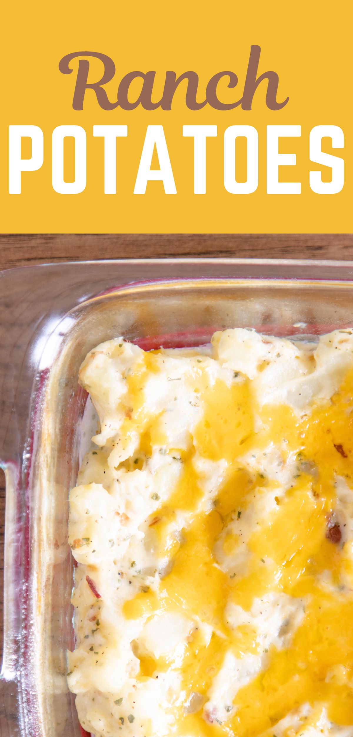 Easy Ranch Potatoes - Simple Baked Side Dish Recipe - Small Town Scratch
