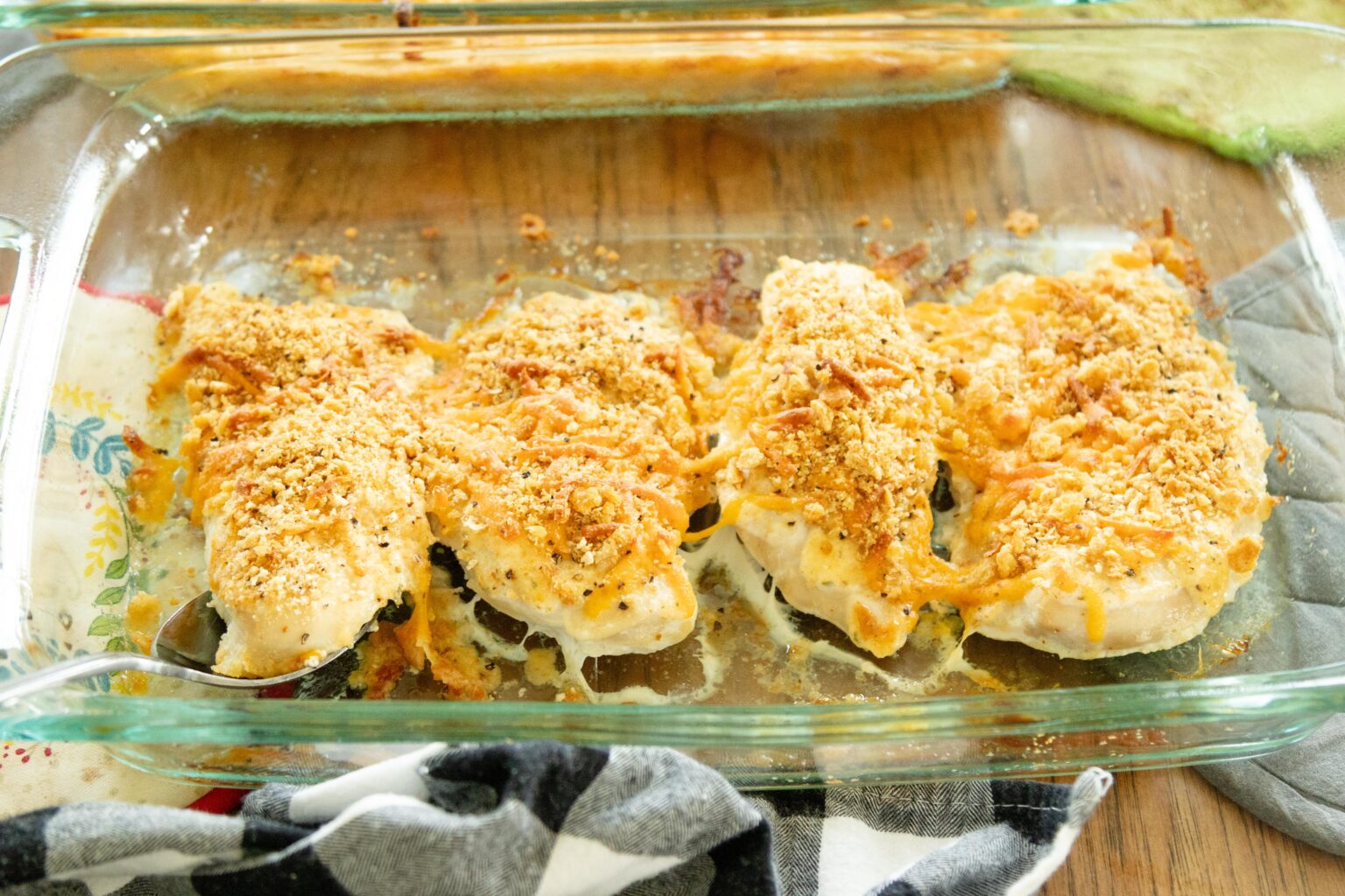 Cheddar Ranch Chicken - Easy Oven Baked Chicken Recipe - Small Town Scratch