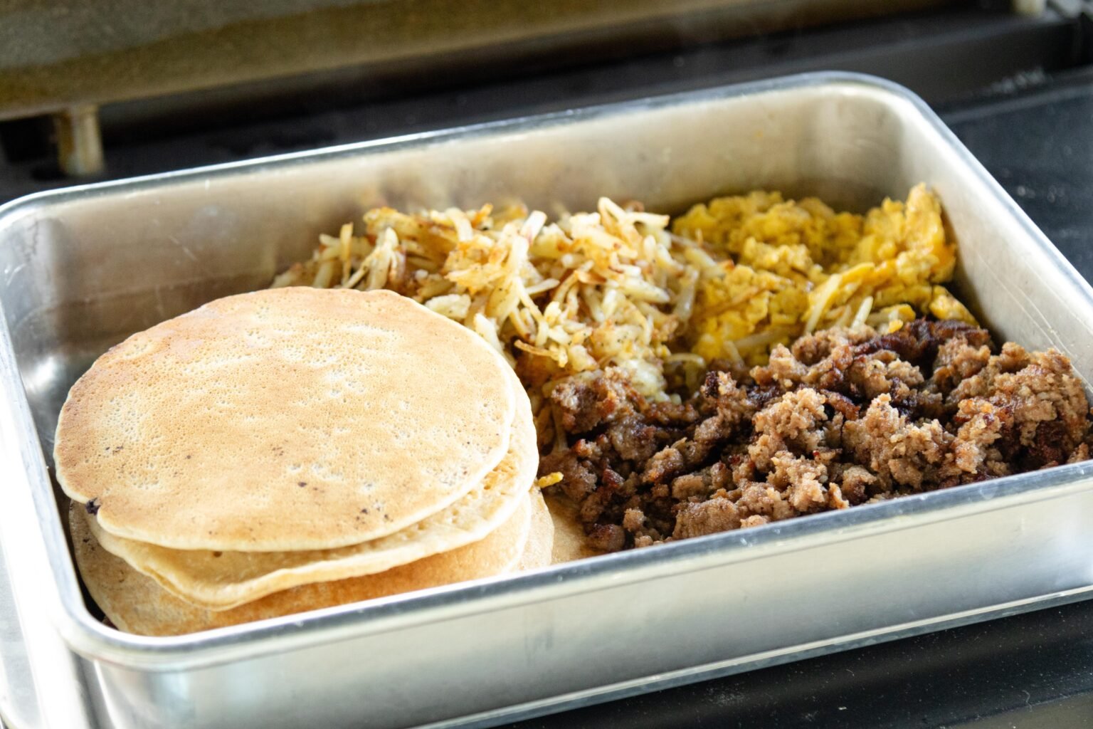 Pancake Breakfast Tacos on the Blackstone Griddle - Small Town Scratch