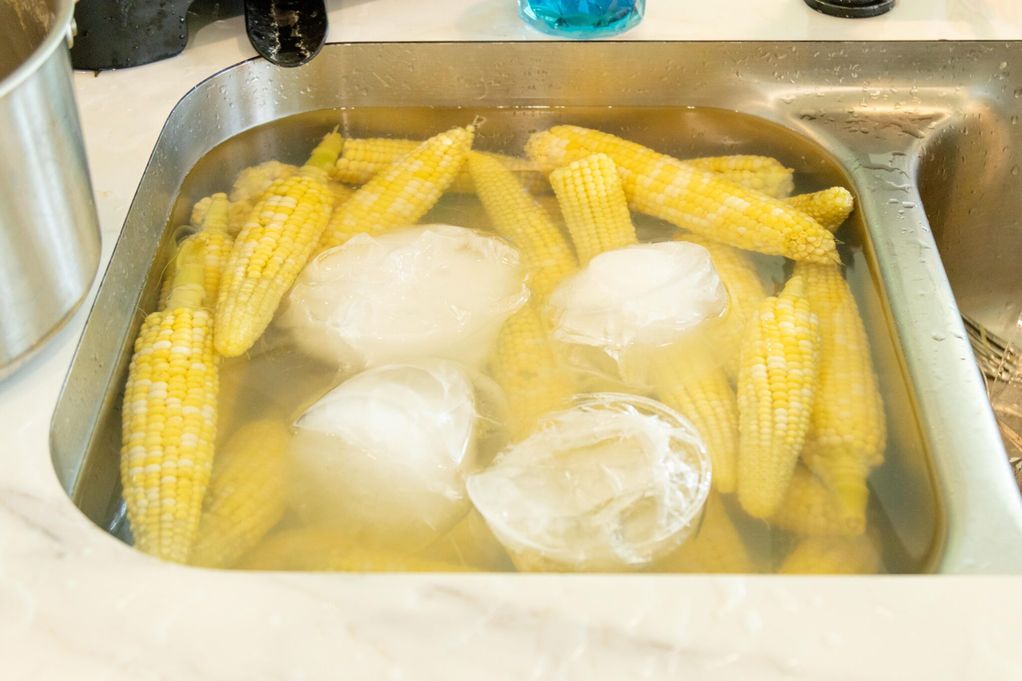 How to Freeze Corn - Blanching & Freezing Sweet Corn - Small Town Scratch