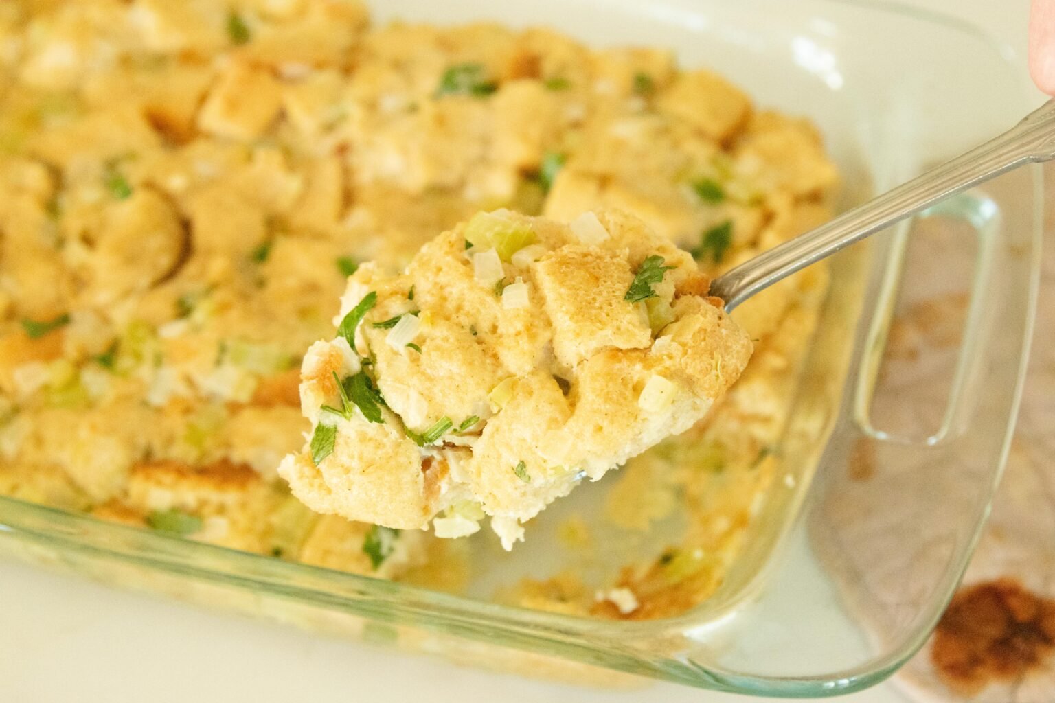 Traditional Bread Stuffing Recipe (Easy & Homemade!) - Small Town Scratch